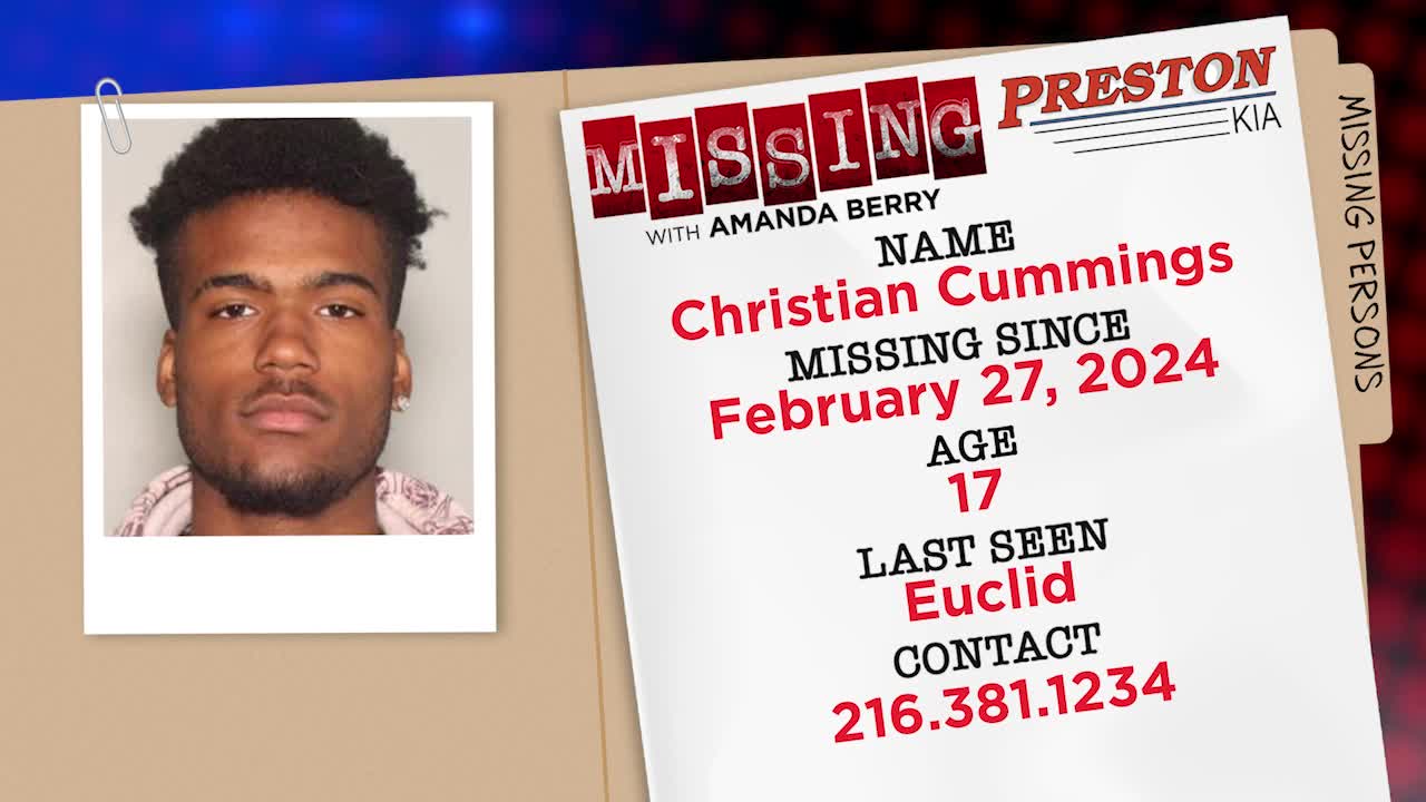 Missing: Christian Cummings – Fox 8 Cleveland WJW