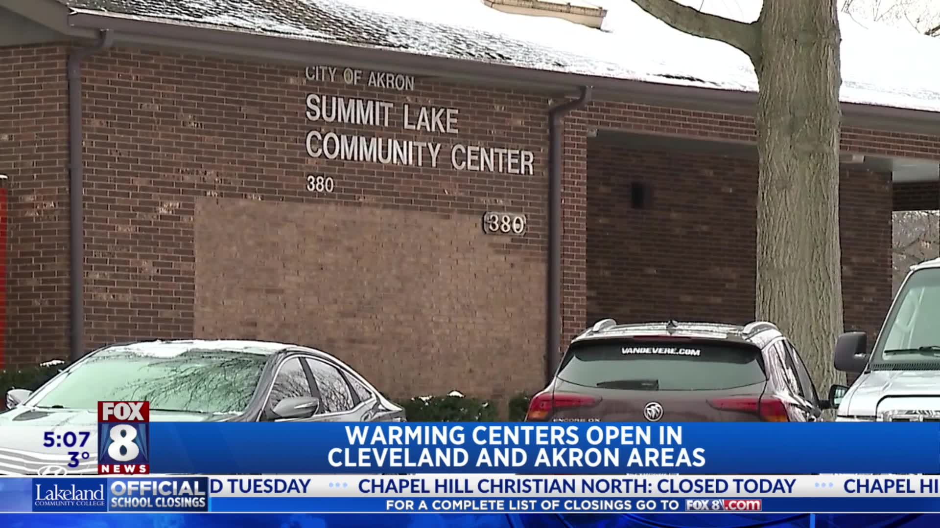 Warming centers open in Cleveland, Akron – Fox 8 Cleveland WJW