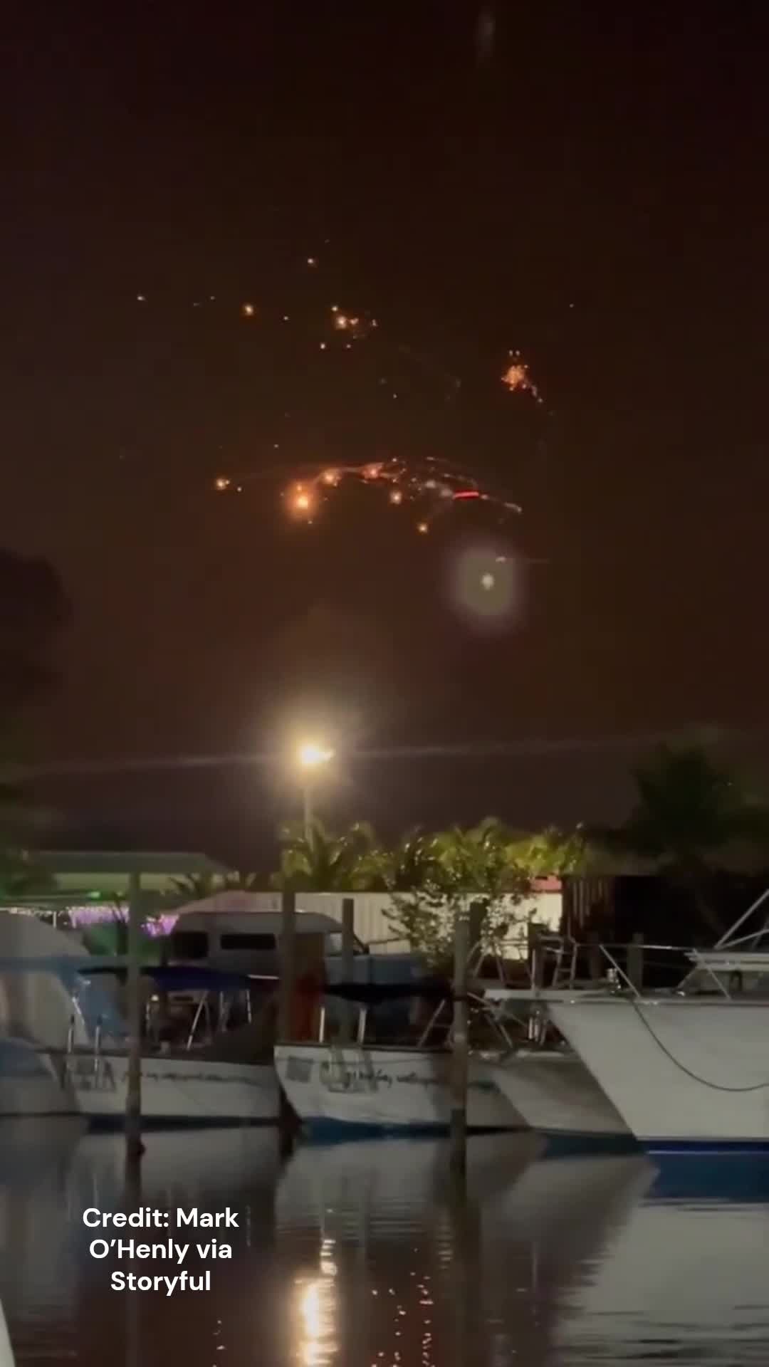 SpaceX Starship test flight ends in explosion (Credit: Mark O’Henly via ...
