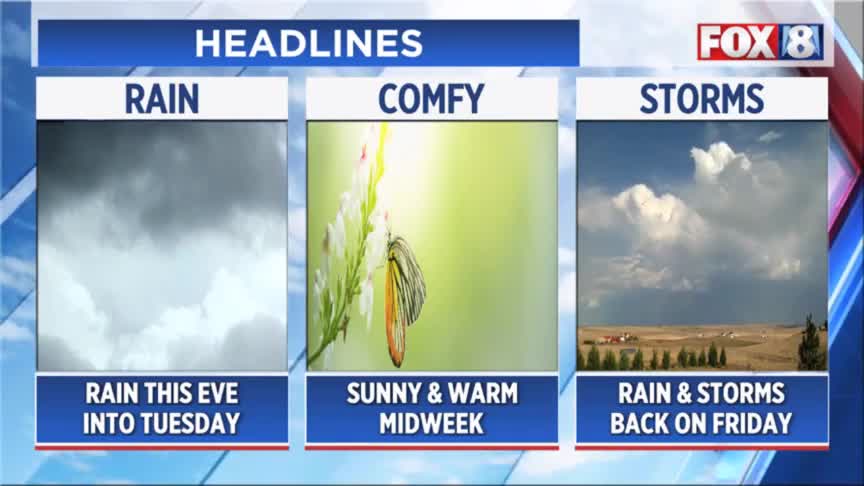 Weather update: Monday evening – Fox 8 Cleveland WJW