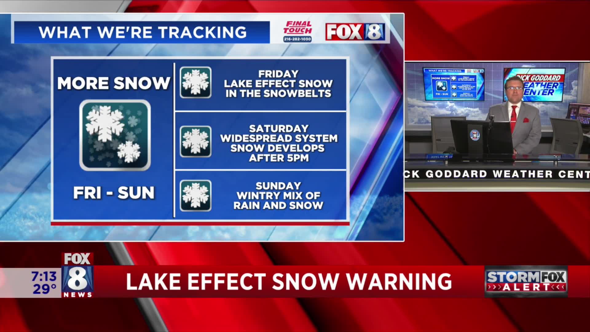 WEATHER ALERTS: Snowy for some. Cold, windy for everyone. – Fox 8 ...