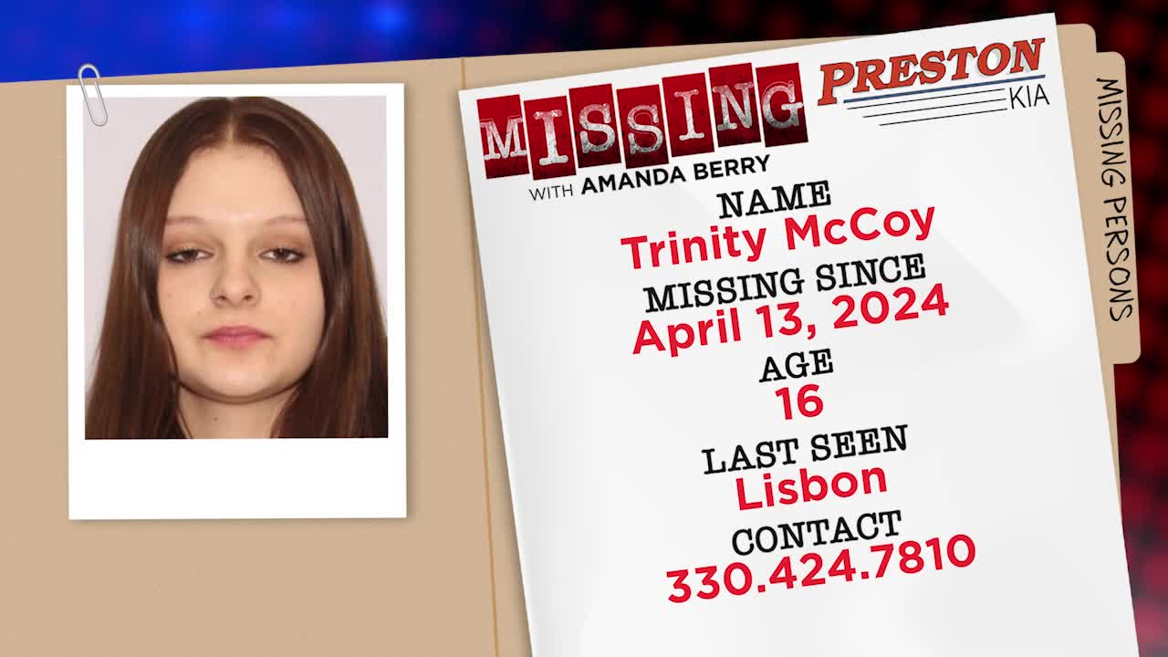 Missing; Trinity McCoy – Fox 8 Cleveland WJW