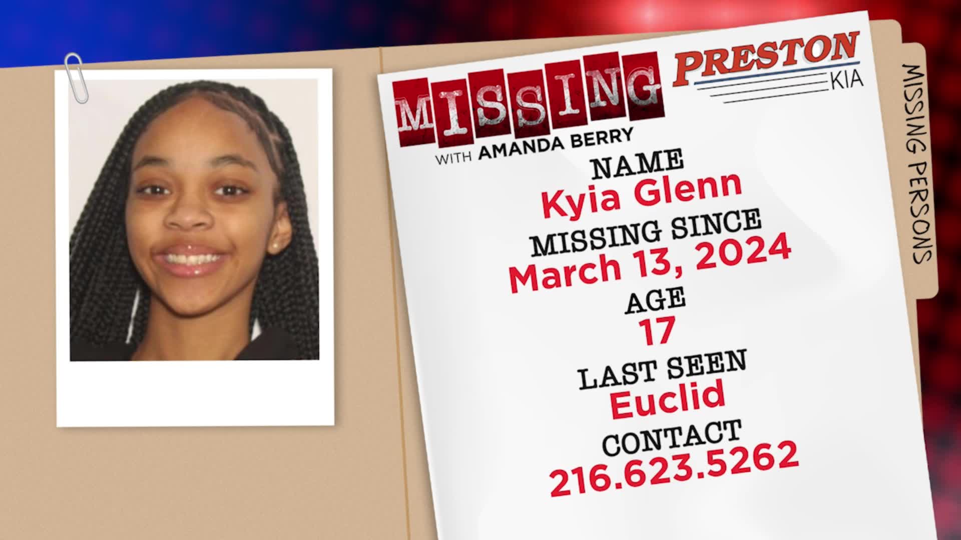 Missing: Kyia Glenn – Fox 8 Cleveland WJW
