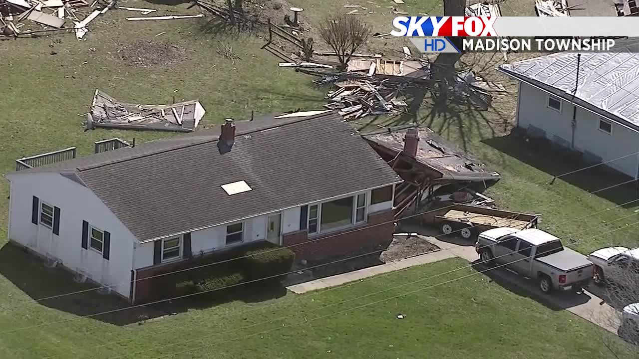 Photos: Weekend storm damage in Madison Twp. – Fox 8 Cleveland WJW