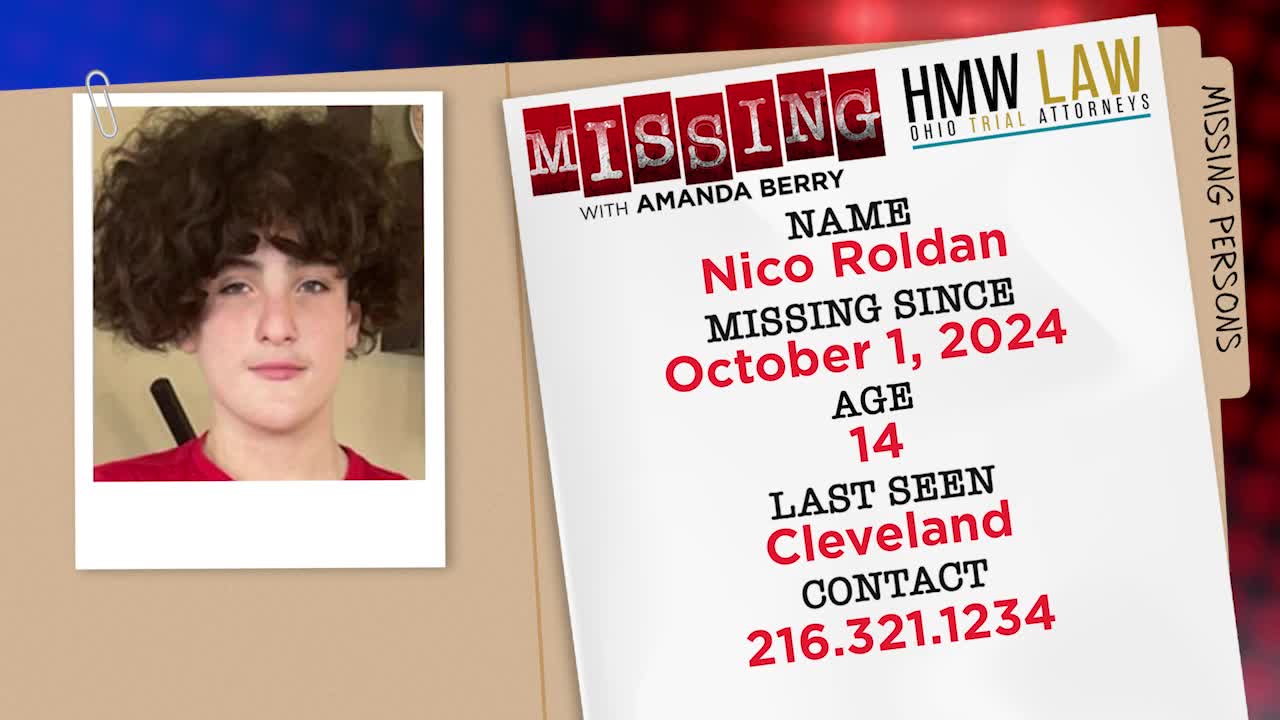 Missing: Nico Roldan – Fox 8 Cleveland WJW