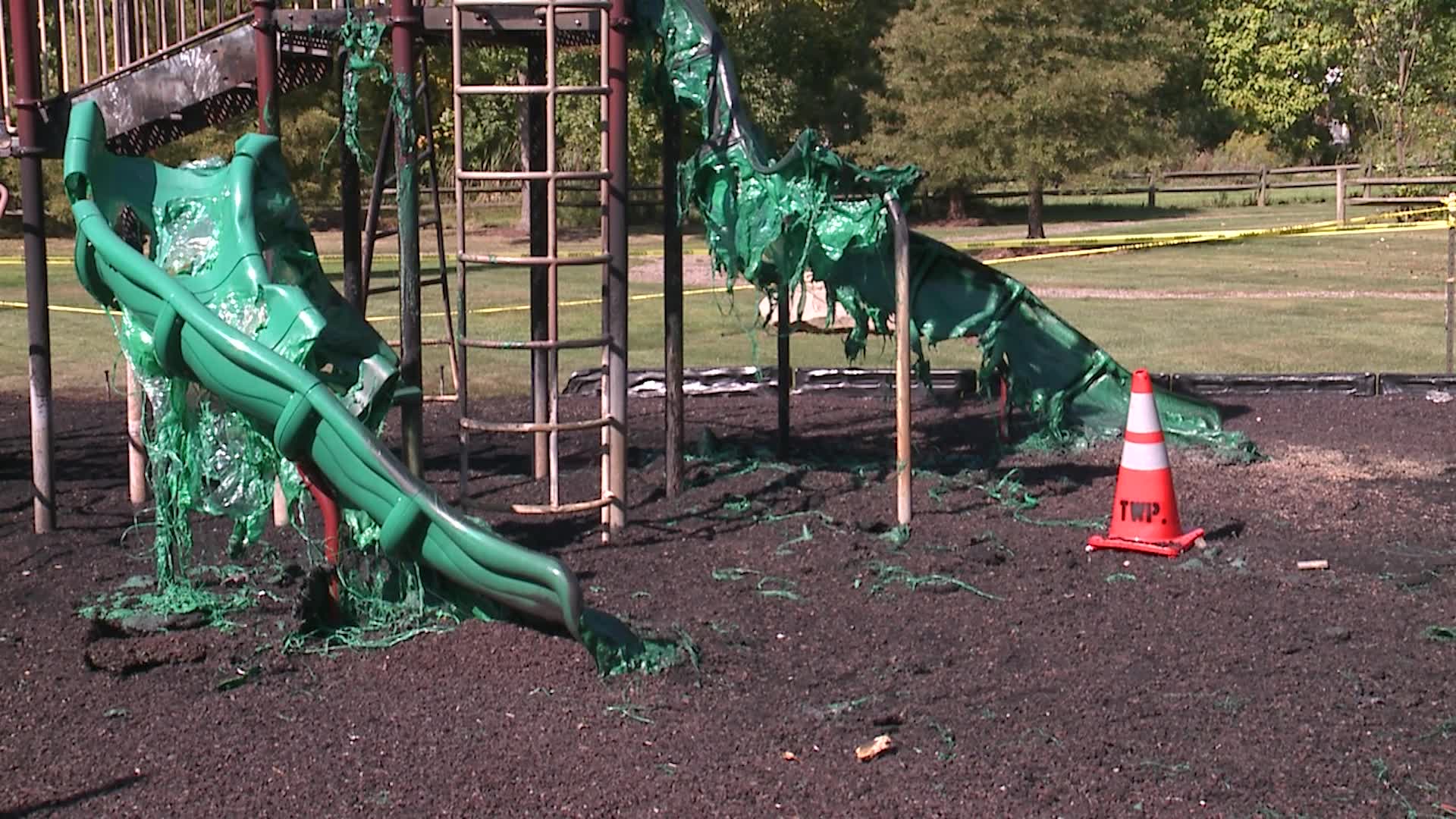 Fire destroys Twinsburg playground: firefighters – Fox 8 Cleveland WJW