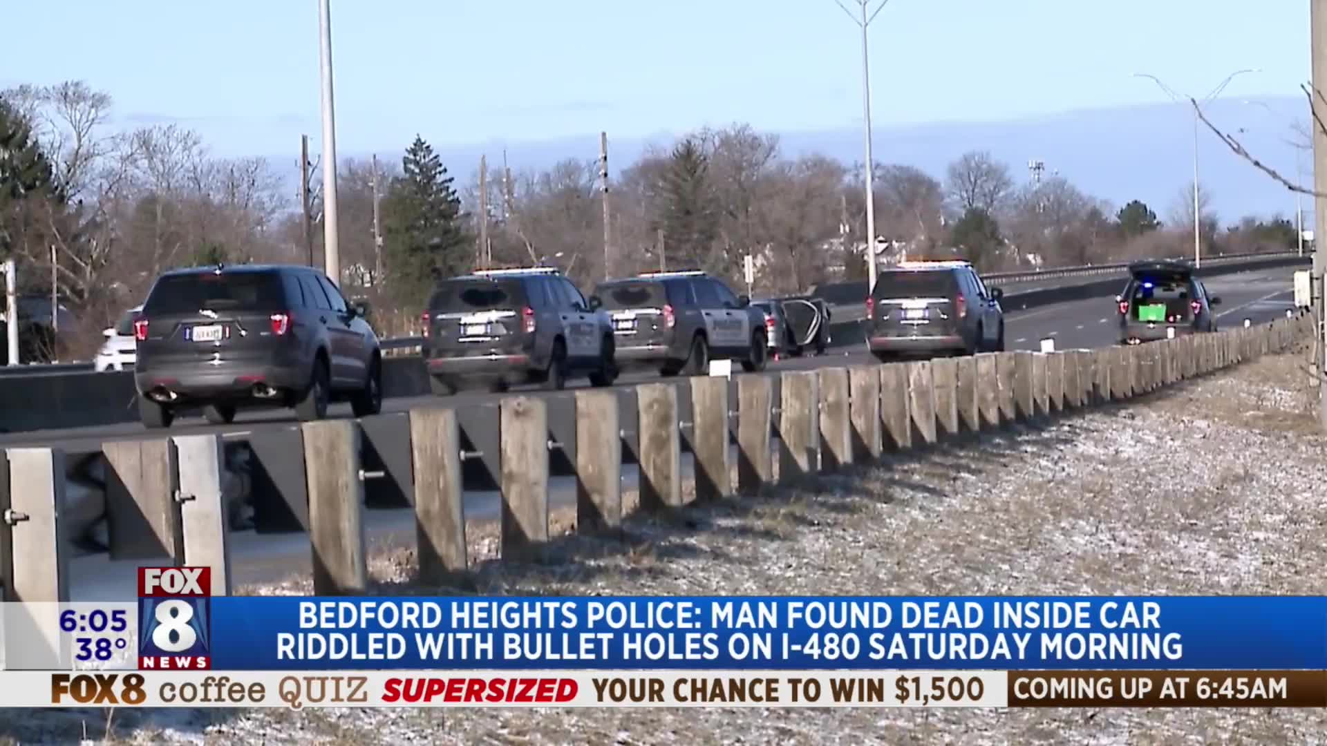 Man identified, found dead inside shot up car along I-480 – Fox 8 ...