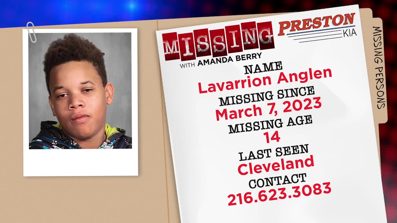 Missing: Lavarrion Anglen – Fox 8 Cleveland WJW