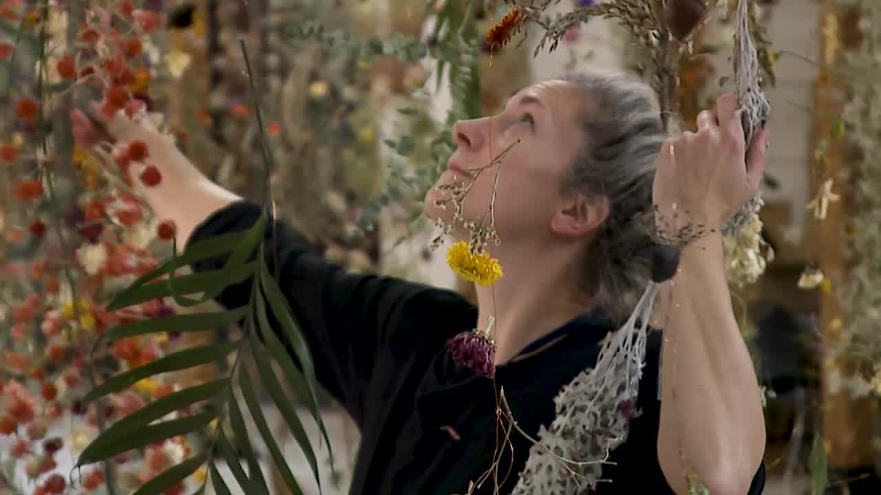 500K flowers: Immersive art exhibit at CLE library – Fox 8 Cleveland WJW