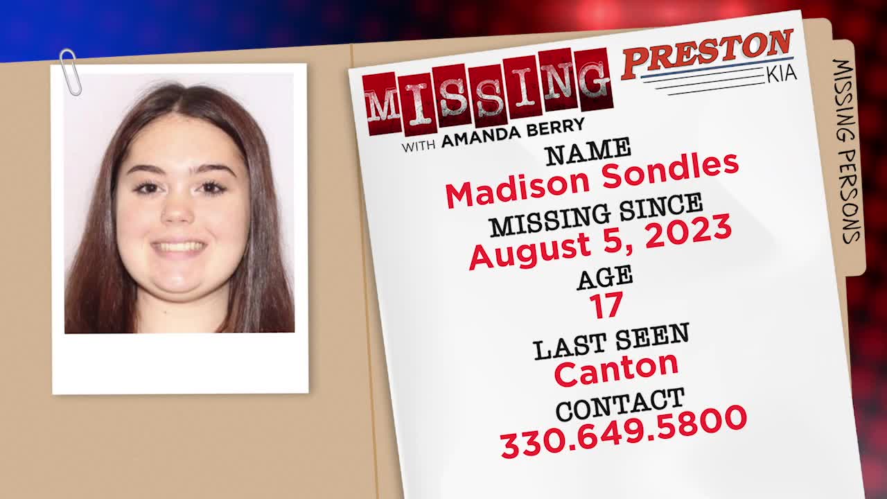 Missing: Madison Sondles – Fox 8 Cleveland WJW