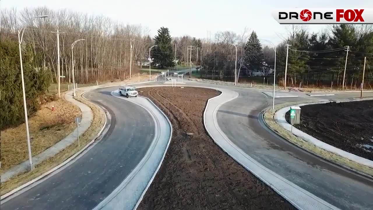 Peanut-shaped roundabout opens in North Ridgeville – Fox 8 Cleveland WJW