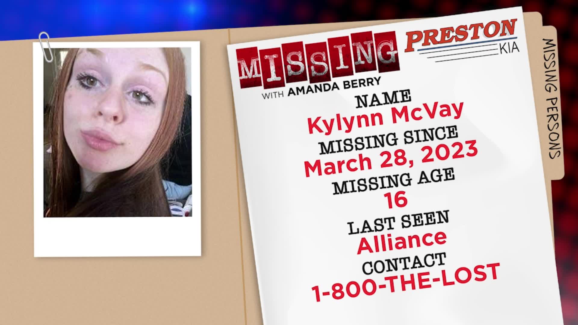 Missing: Kylynn McVay – Fox 8 Cleveland WJW