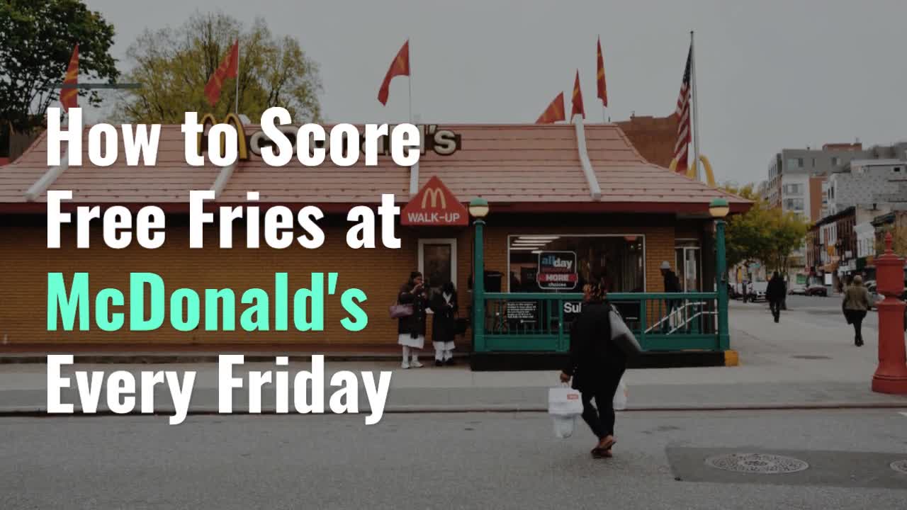 McDonald’s offering free fries on Fridays – WFLA