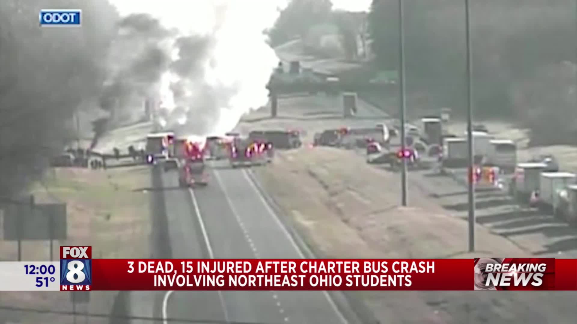 3 killed in semi vs. bus crash involving local students – Fox 8 ...