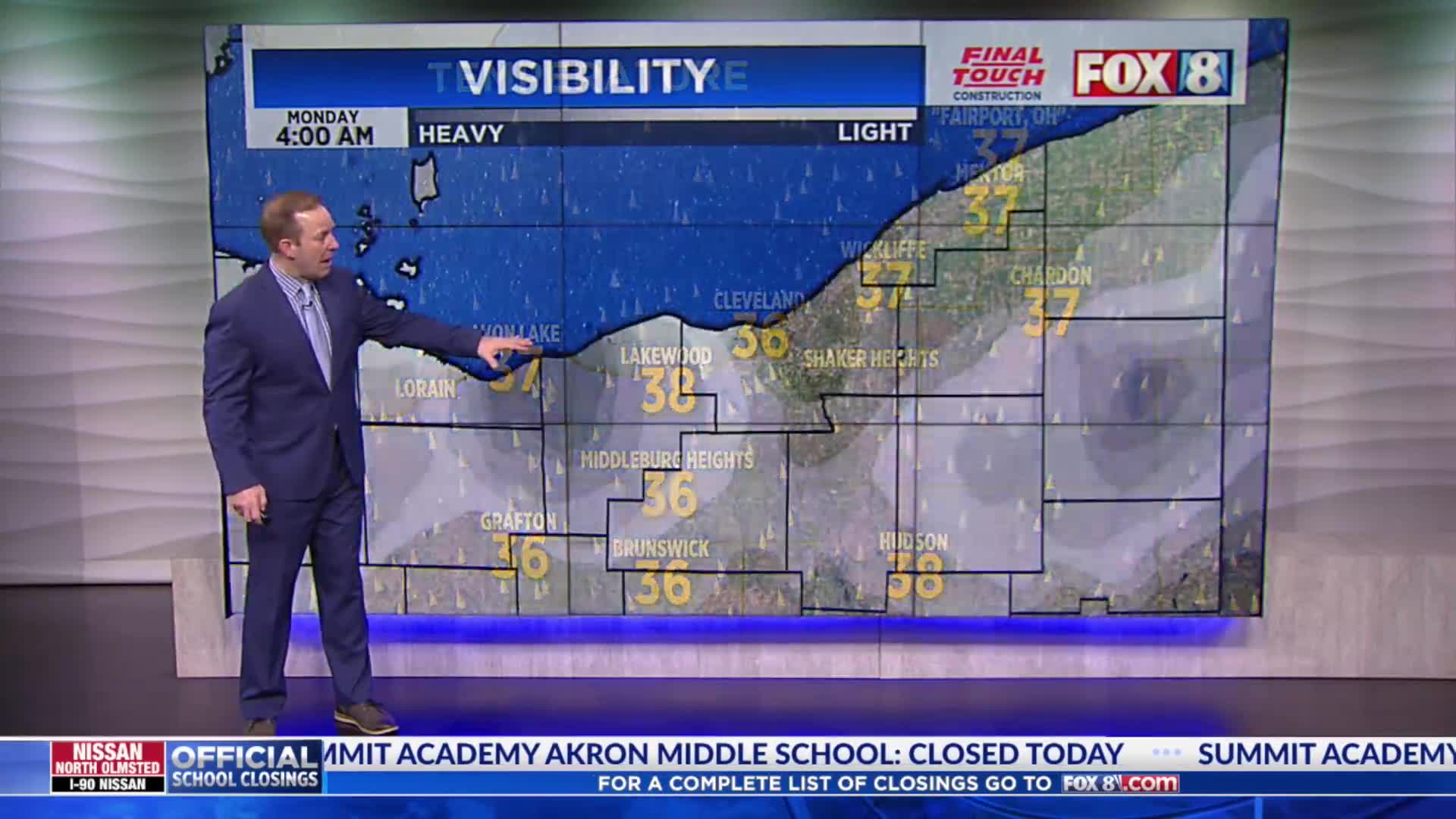 TRACKING: Developing, localized fog for morning commute – Fox 8 ...