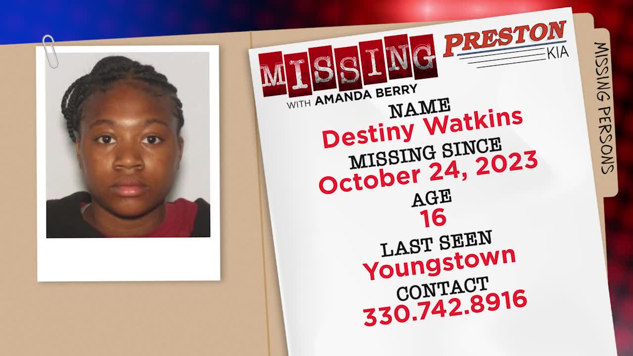 Missing: Destiny Watkins – Fox 8 Cleveland WJW