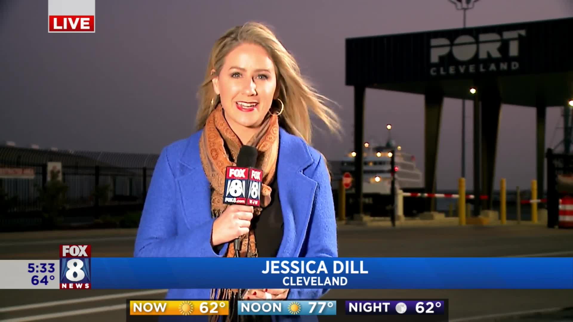 Cruise ship arrives at Port CLE – Fox 8 Cleveland WJW
