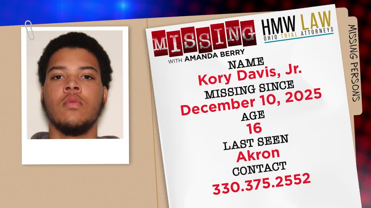 Missing: Kory Davis, Jr. – Fox 8 Cleveland WJW
