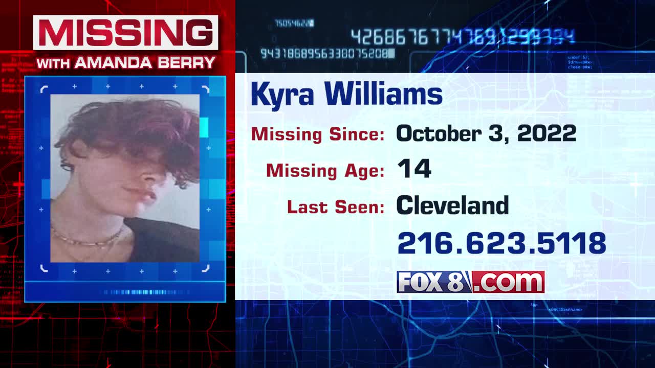 Missing: Kyra Williams – Fox 8 Cleveland WJW