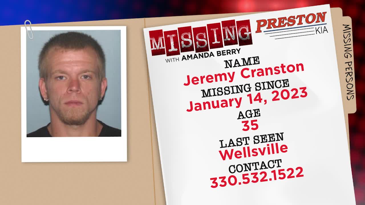 Missing: Jeremy Cranston – Fox 8 Cleveland WJW