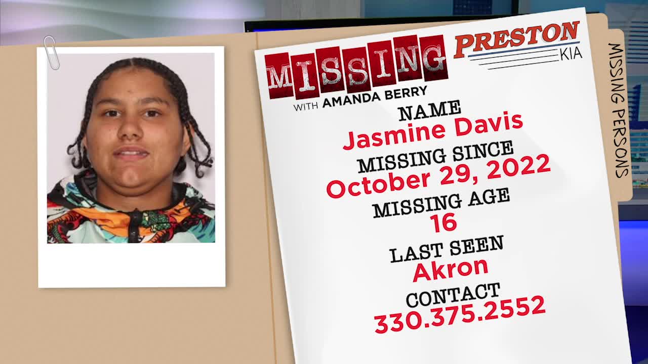 Missing: Jasmine Davis – Fox 8 Cleveland WJW