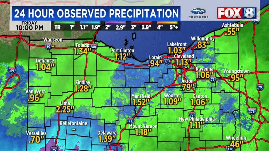 Saturday afternoon weather clickable – Fox 8 Cleveland WJW