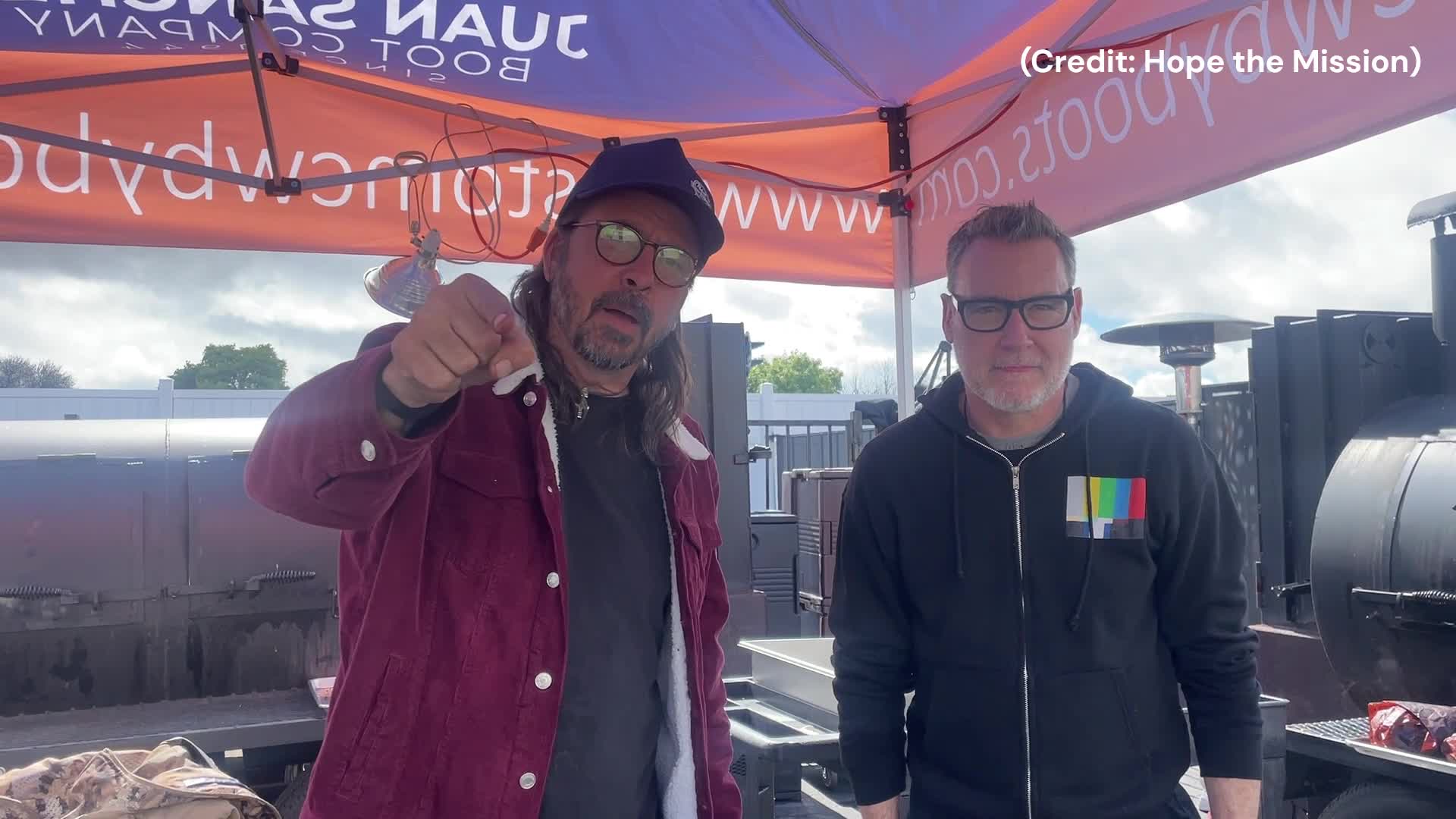 Dave Grohl records shout-out to runners fundraising to help ...