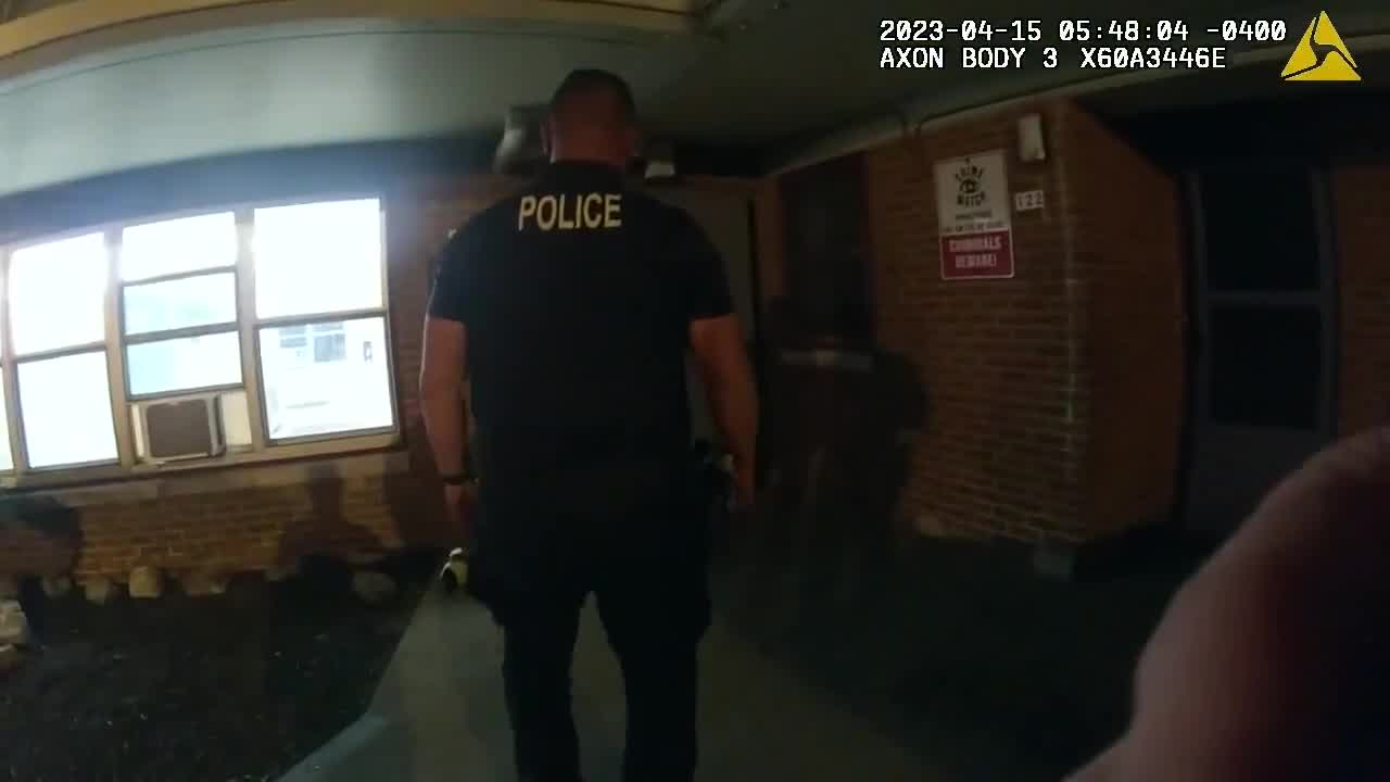 Watch: CMHA police tiptoe over murder suspect to catch him – Fox 8 ...