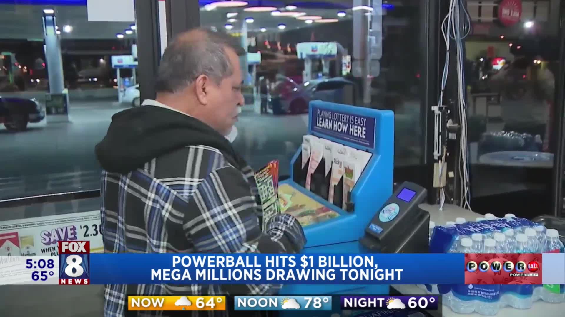Powerball jackpot reaches $1 billion – Fox 8 Cleveland WJW