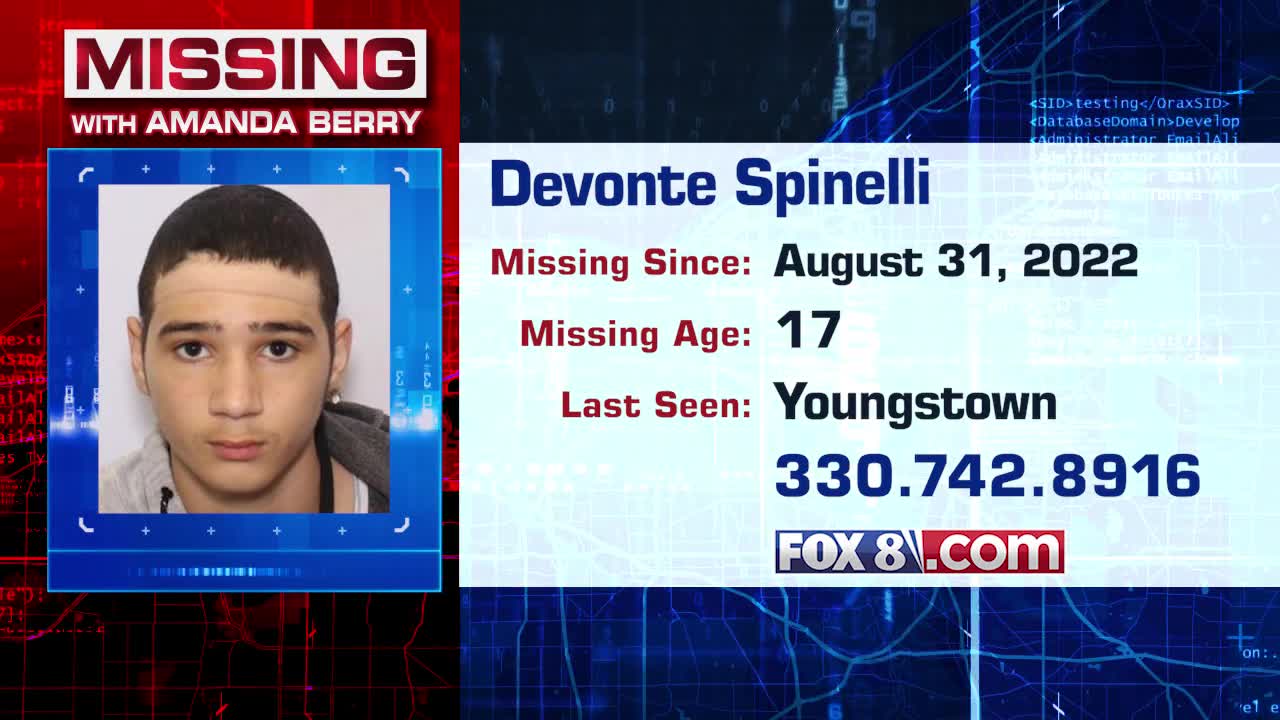 Missing: Devonte Spinelli – Fox 8 Cleveland WJW