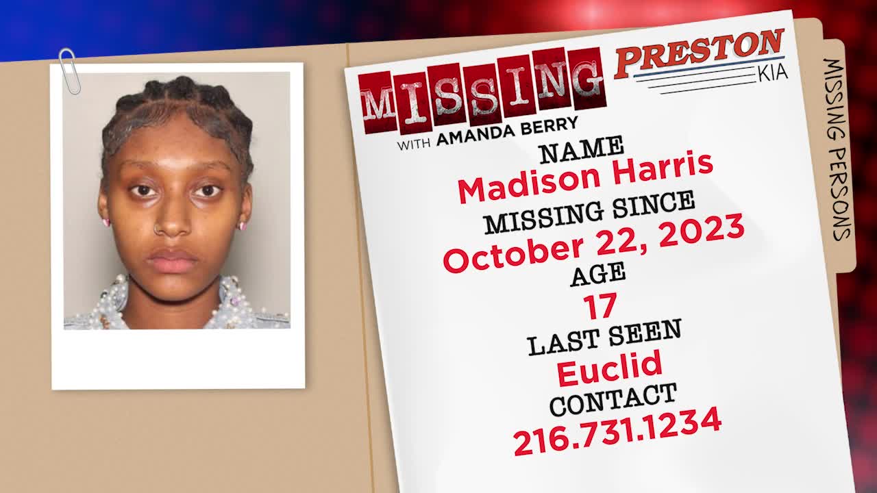 Missing: Madison Harris – Fox 8 Cleveland WJW