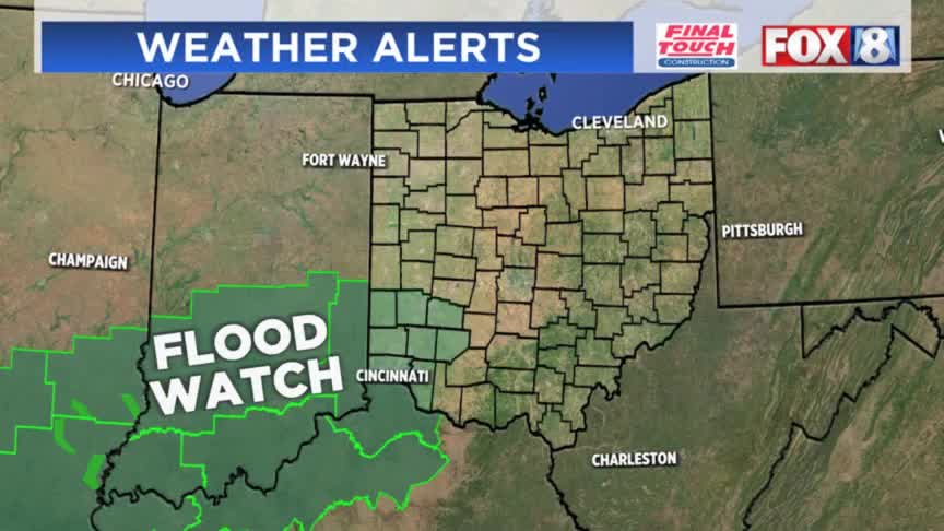 Rain, possible thunderstorms overnight – Fox 8 Cleveland WJW