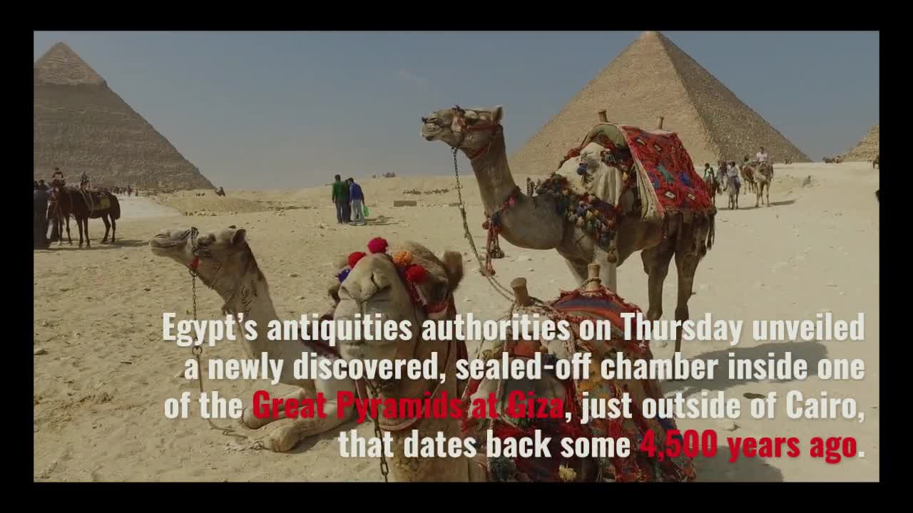 New chamber found in Egypt’s Great Pyramid – Fox 8 Cleveland WJW