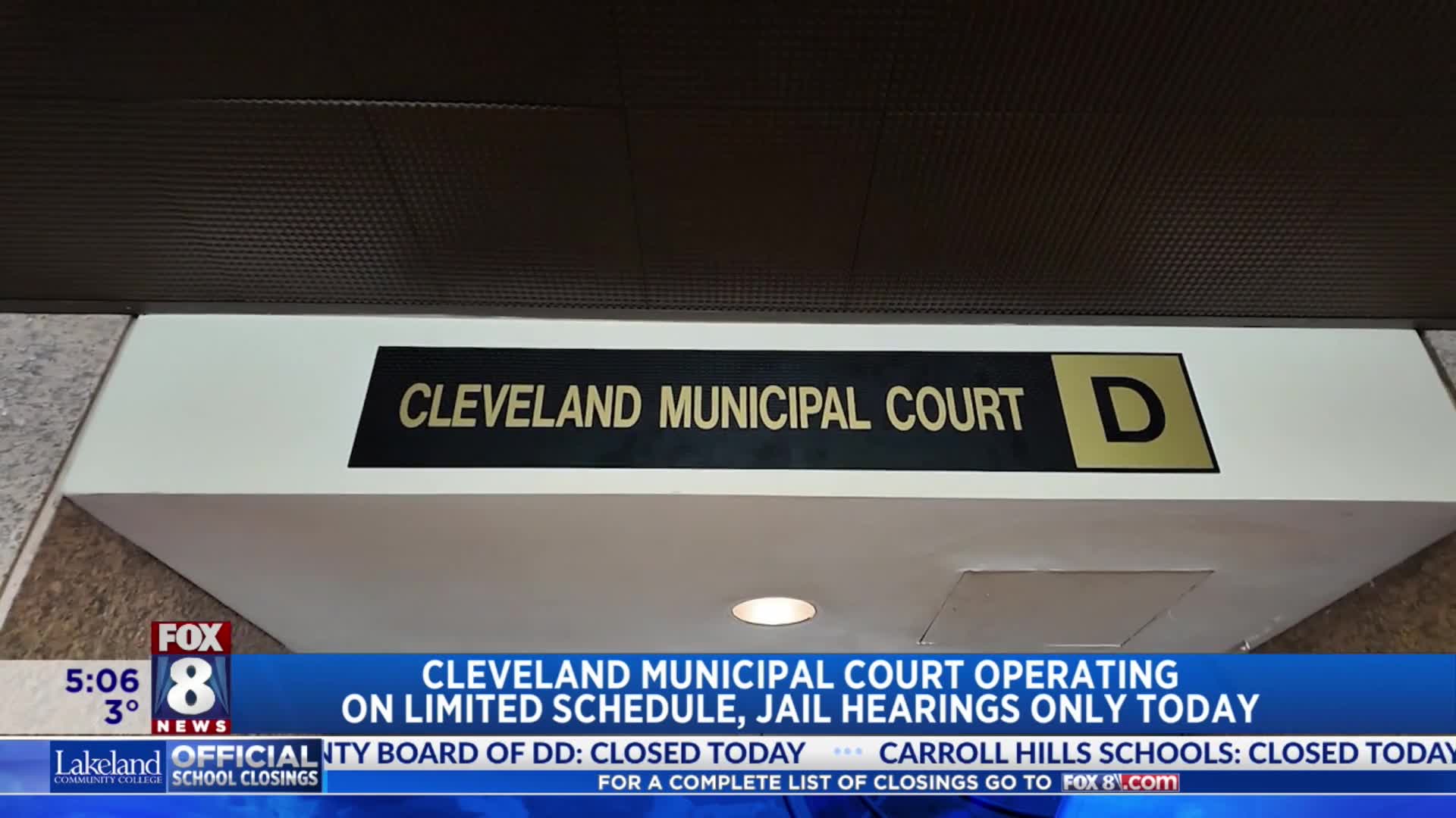 Cleveland court operating on limited schedule – Fox 8 Cleveland WJW