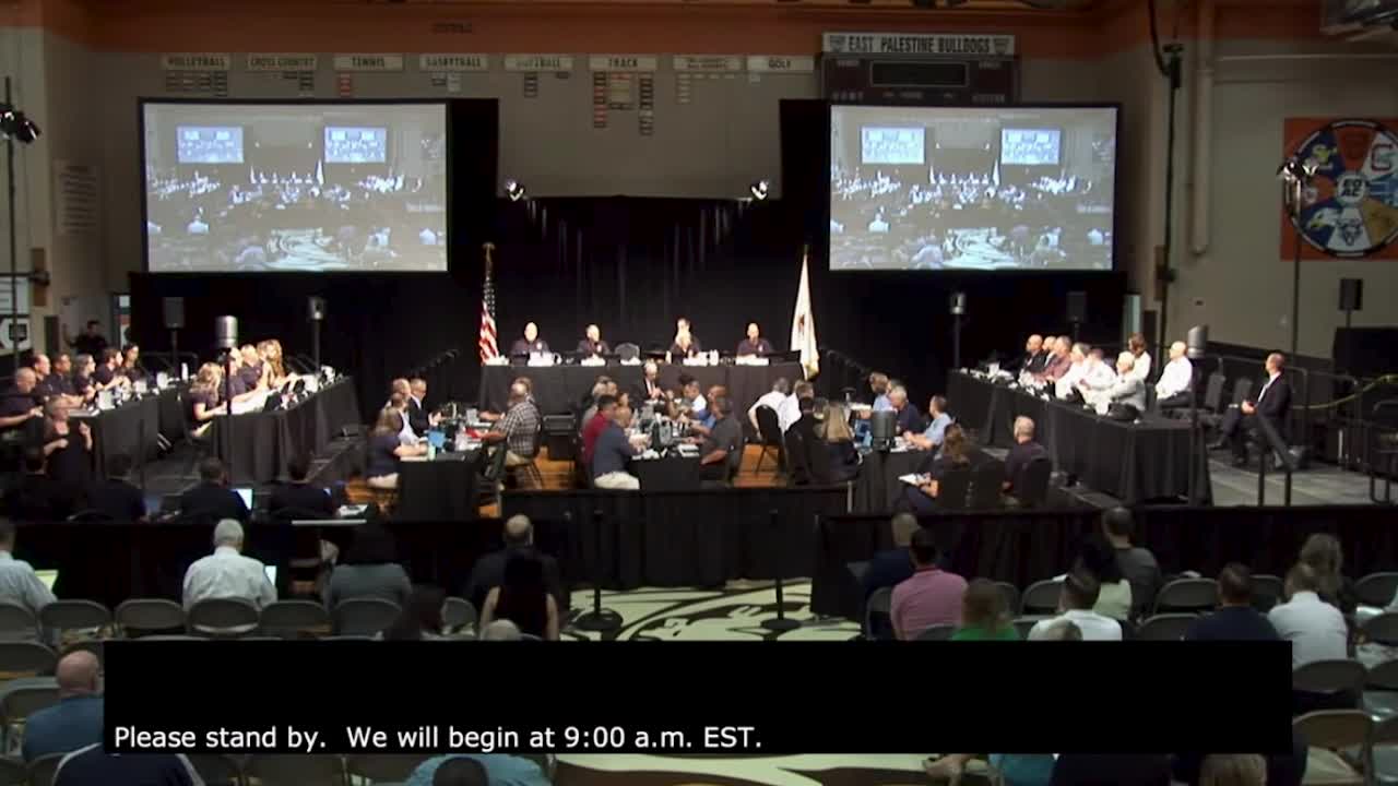 NTSB questions communication night of train derailment – Fox 8 ...