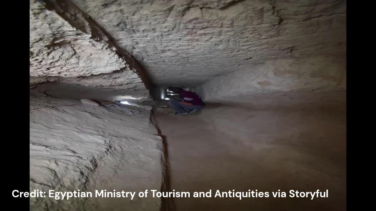 Cleopatra’s tomb discovery (Credit: Egyptian Ministry of Tourism and ...