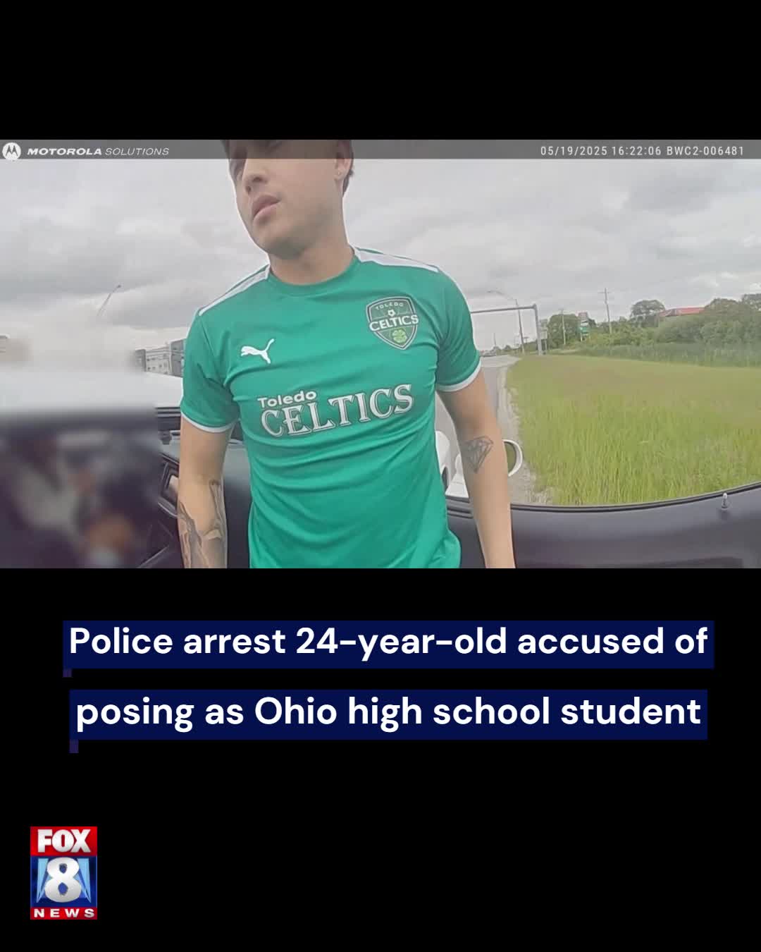SEE IT: Ohio police arrest man accused of posing as high school student ...