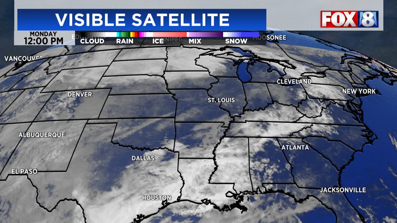 Visible satellite shows shadow cast over NE Ohio – Fox 8 Cleveland WJW