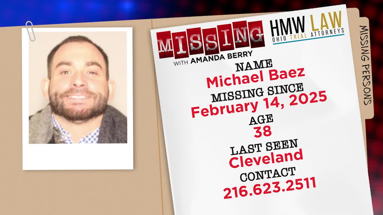Missing: Michael Baez – Fox 8 Cleveland WJW