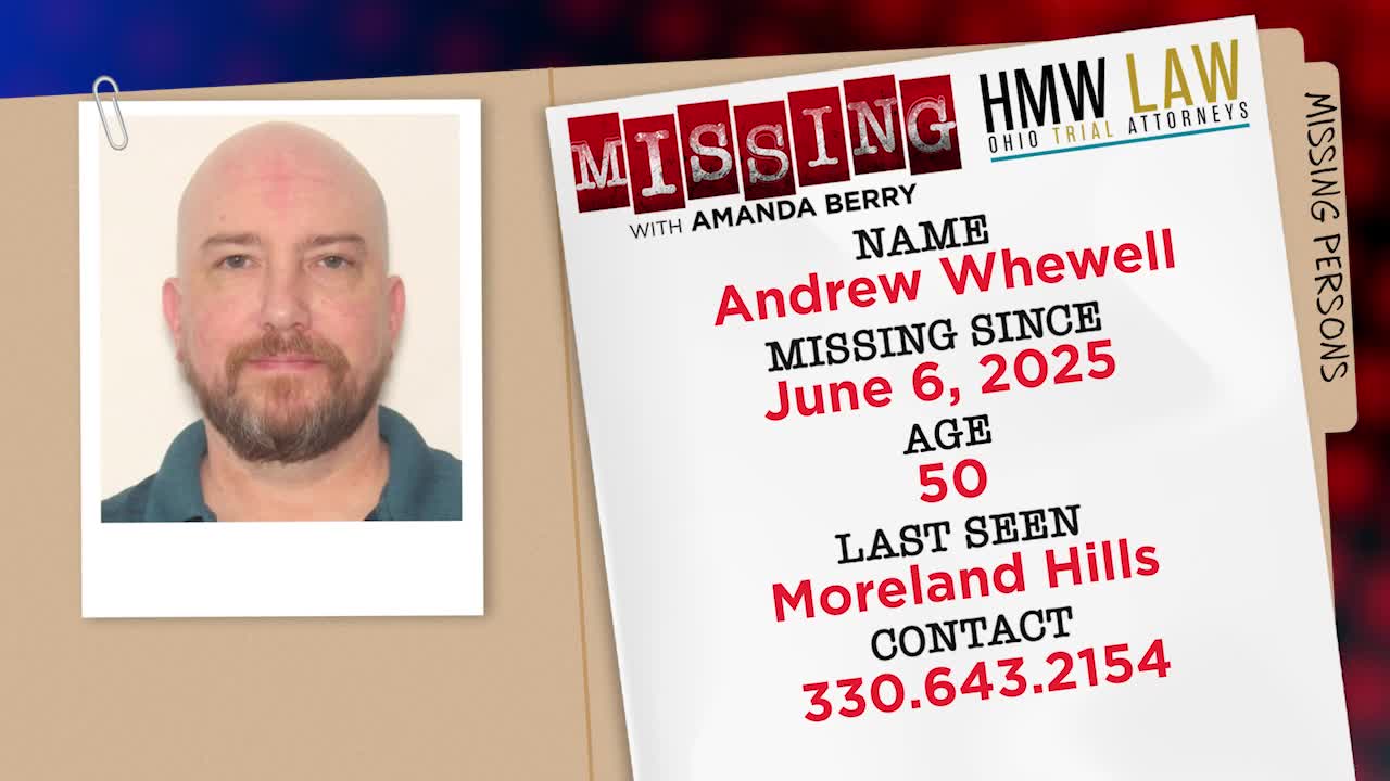 Missing: Andrew Whewell – Fox 8 Cleveland WJW
