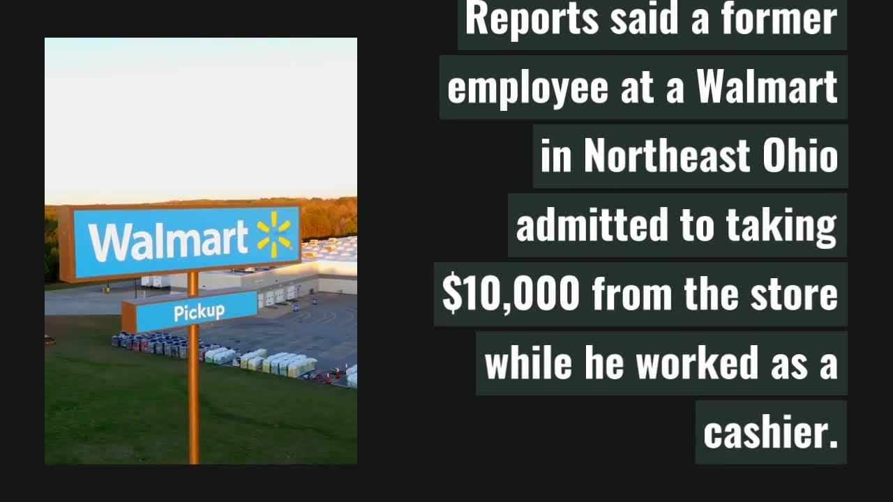 Local Walmart cashier accused of stealing $10K – Fox 8 Cleveland WJW