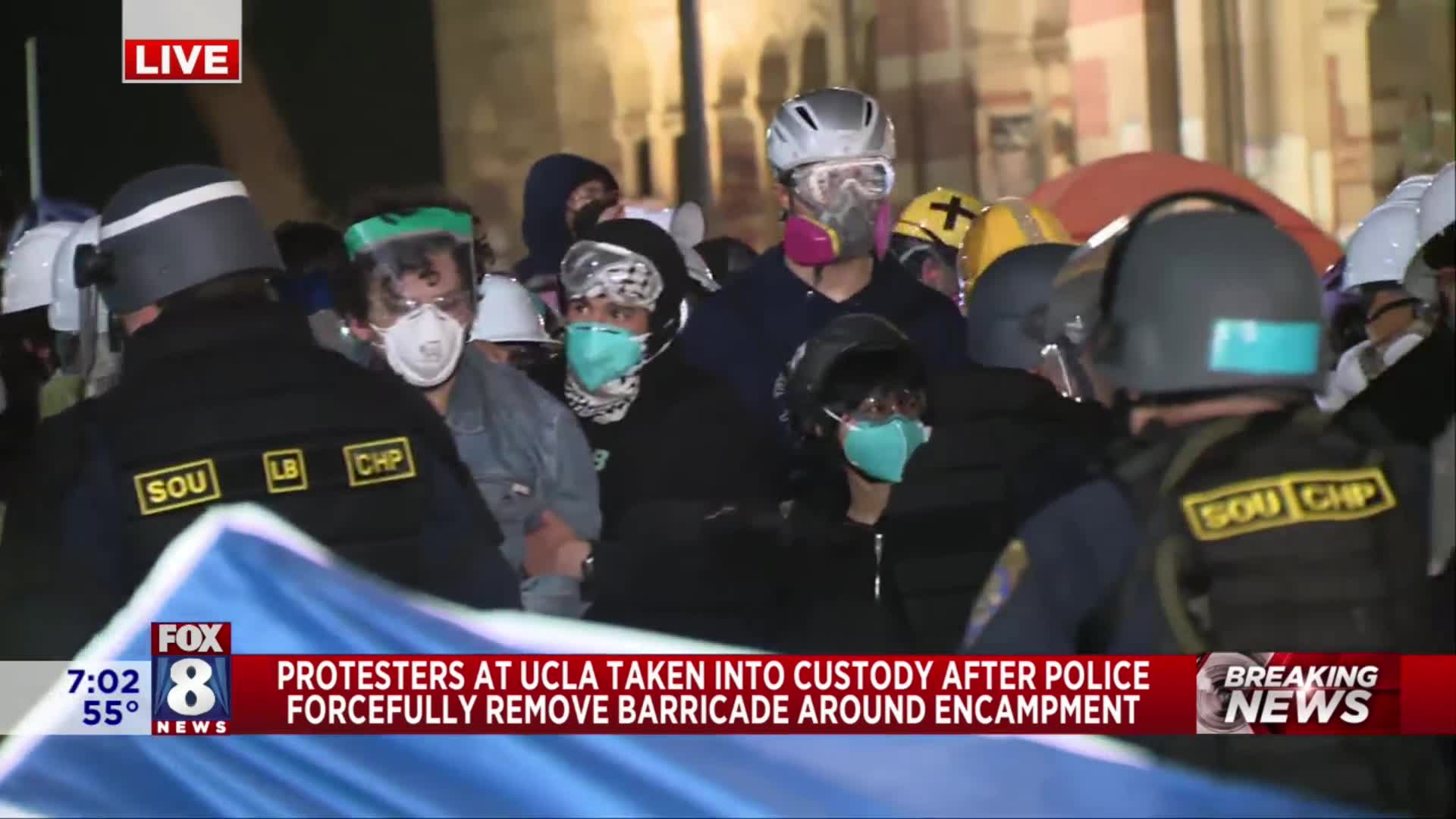 Police removing barricades at UCLA protests – Fox 8 Cleveland WJW
