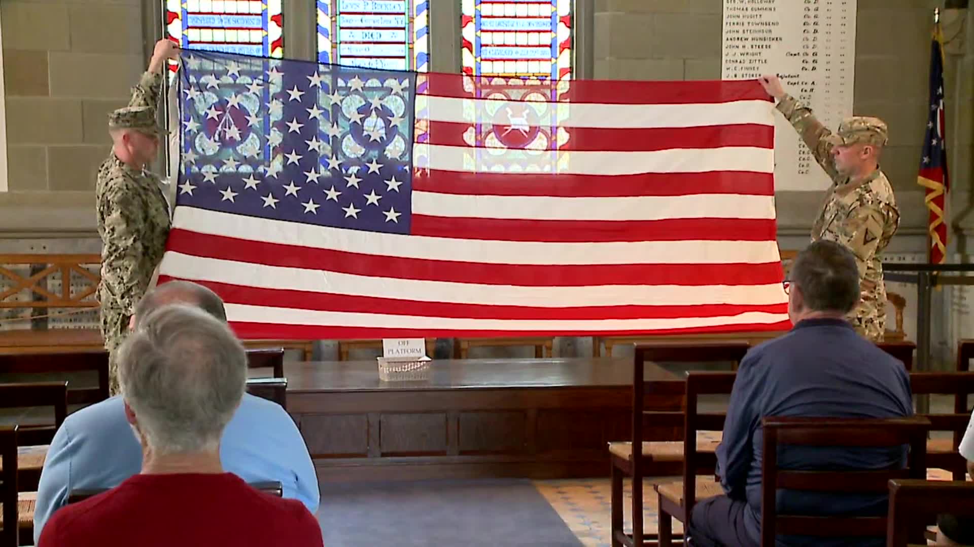 Flag-folding ceremony at Akron’s Glendale Cemetery – Fox 8 Cleveland WJW