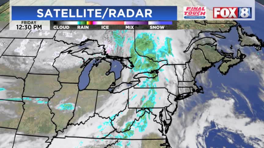 Weather Clickable: Tracking rain, cooler temps – Fox 8 Cleveland WJW