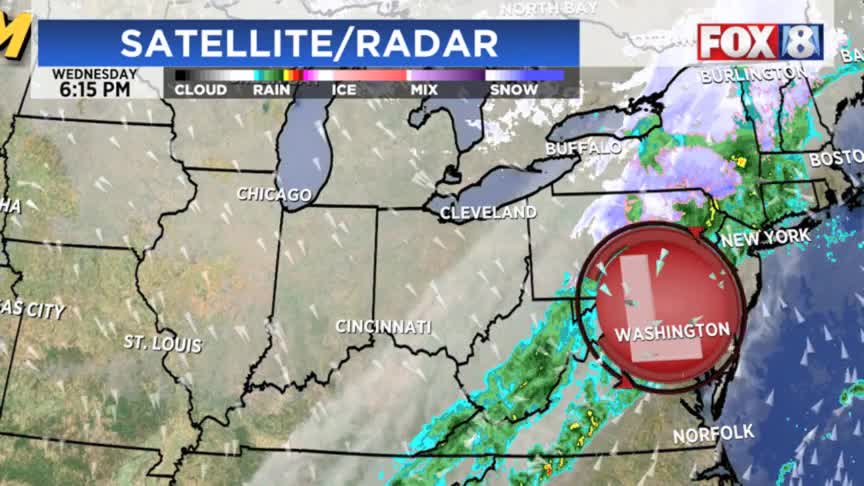 Spotty lake effect tonight — when accumulating snow returns – Fox 8 ...