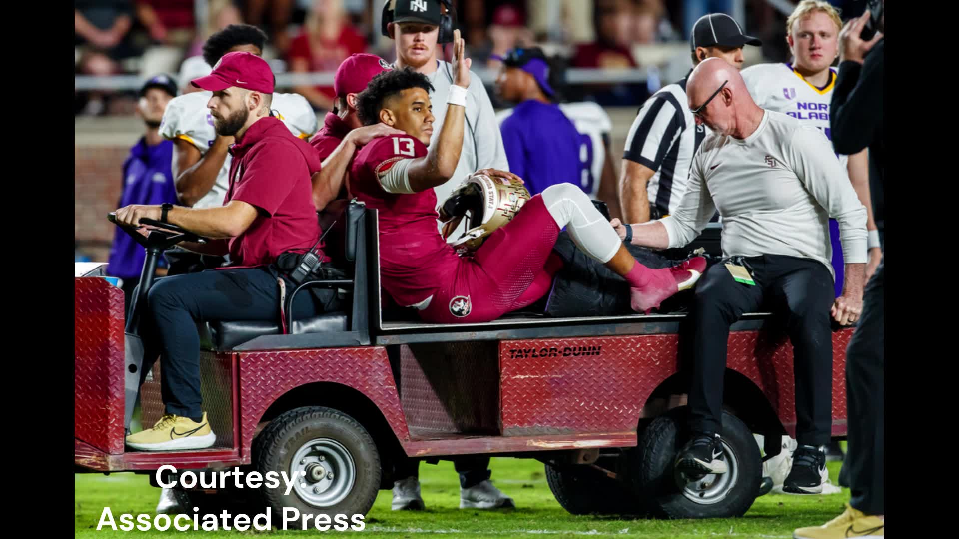Florida State QB suffers horrific leg injury – Fox 8 Cleveland WJW