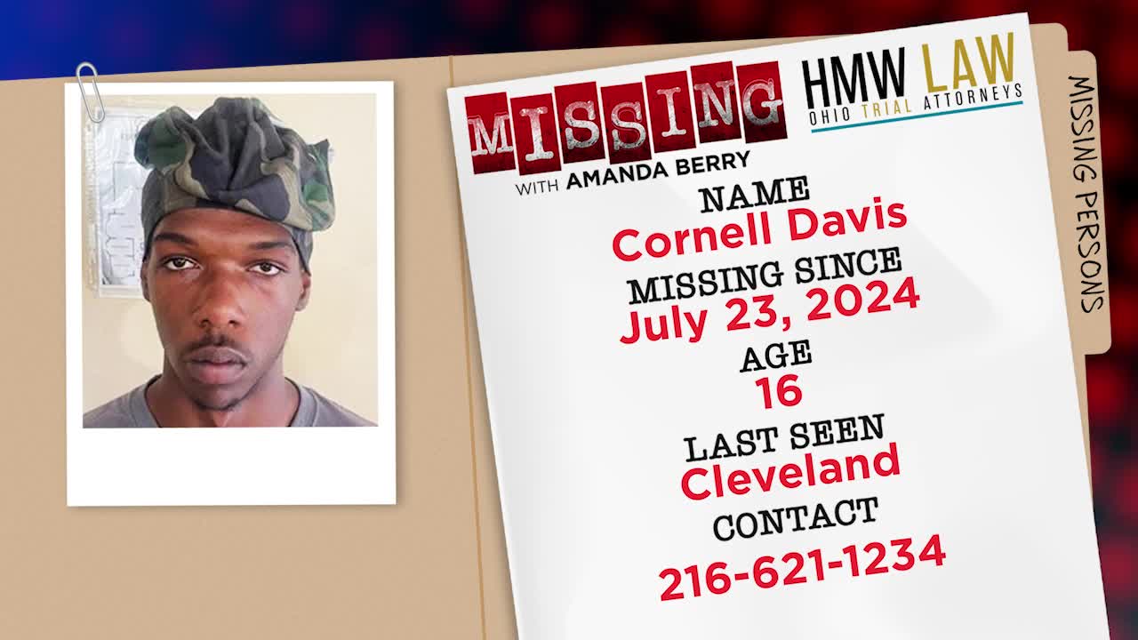 Missing: Cornell Davis – Fox 8 Cleveland WJW
