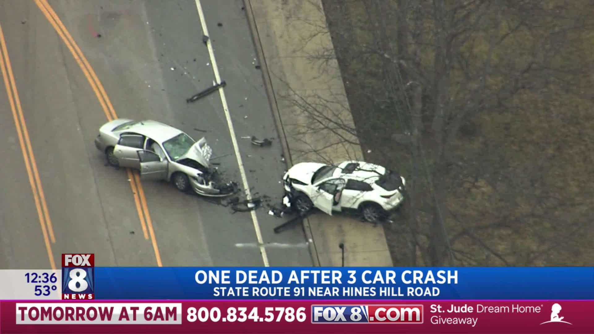 Fatal crash in Hudson closes SR-91 – Fox 8 Cleveland WJW