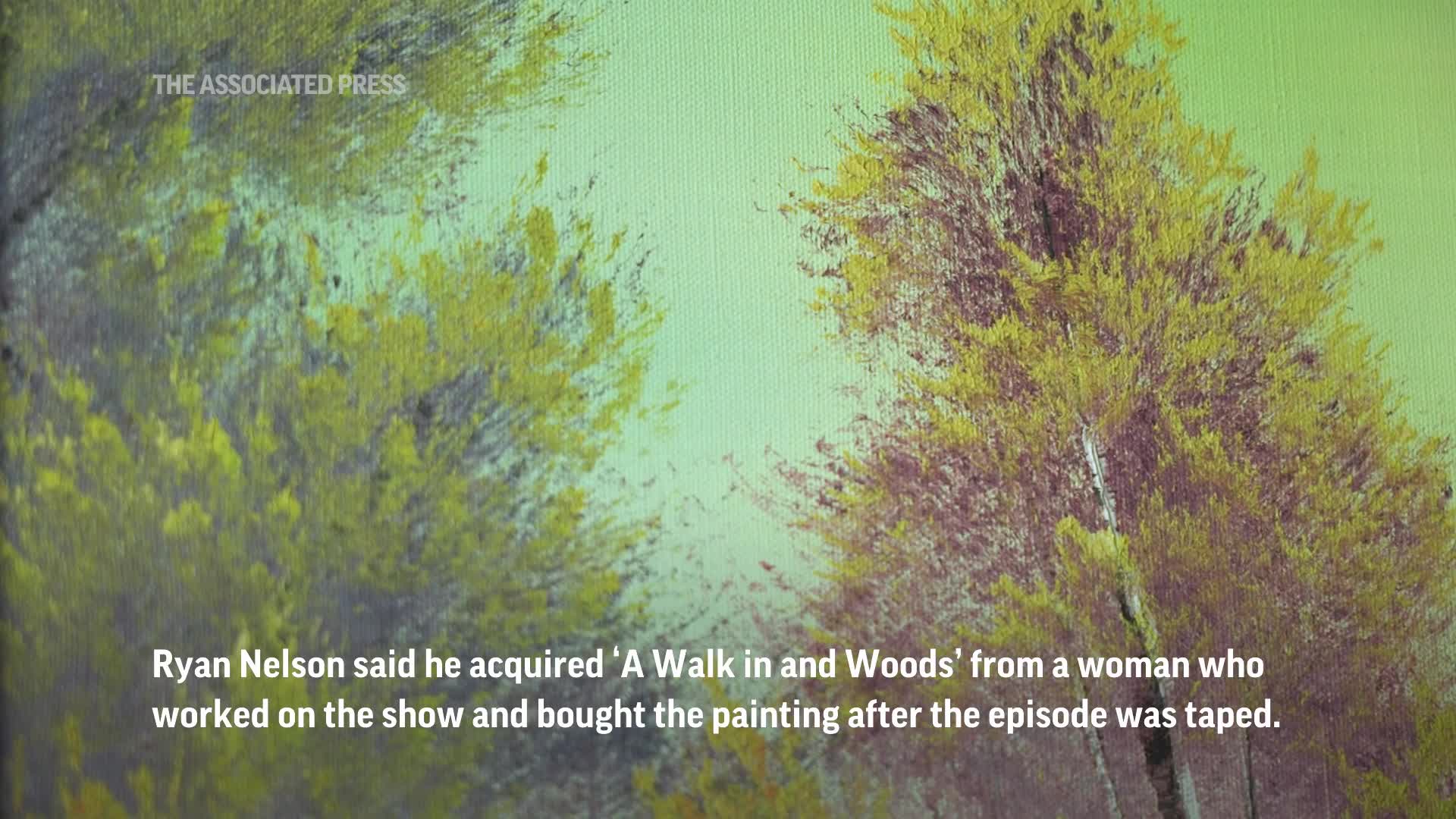 First Bob Ross TV painting goes on sale for nearly $10 million – Fox 8 ...