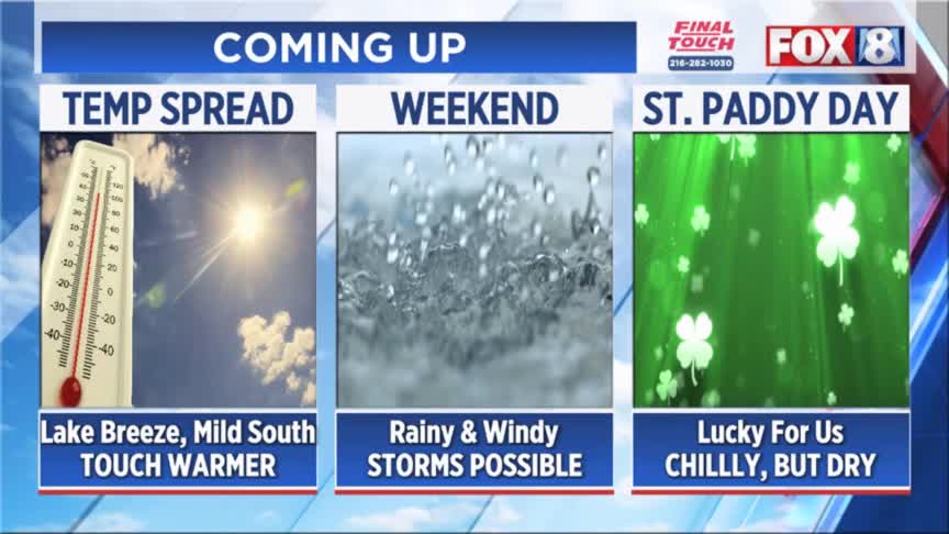 Warmest day yet ahead of wet, stormy weather – Fox 8 Cleveland WJW